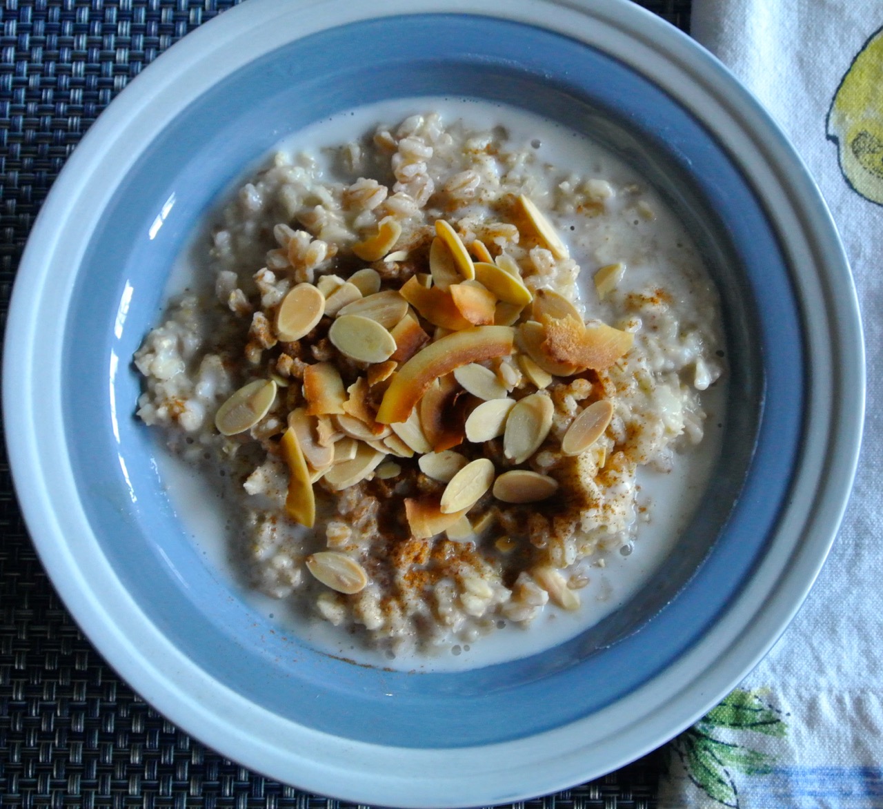 Farro Oatmeal Porridge – Zest For Cooking